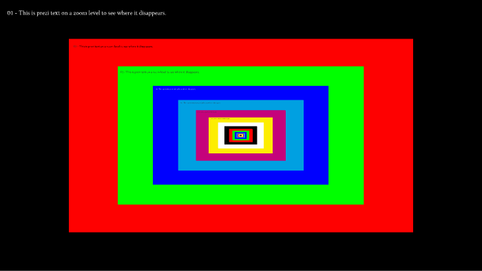 16 viewable levels of zoom by Bill Greenwood on Prezi