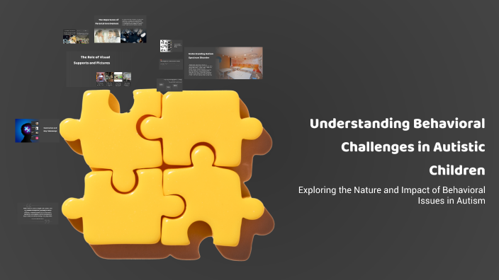 Understanding Behavioral Challenges in Autistic Children by Jennifer M ...