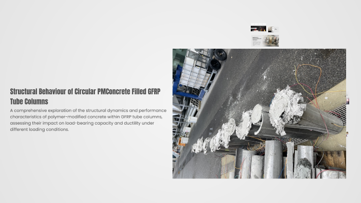 Structural Behaviour of Circular PMConcrete Filled GFRP Tube Columns by ...