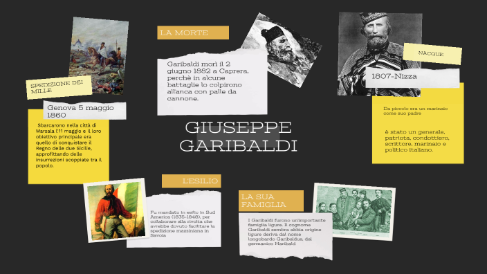 Giuseppe Garibaldi by chiara bua on Prezi