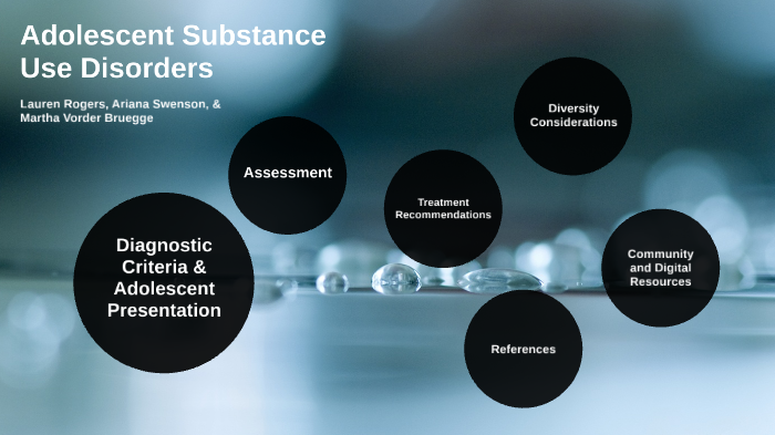 Adolescent Substance Use Disorders by Lauren Rogers on Prezi