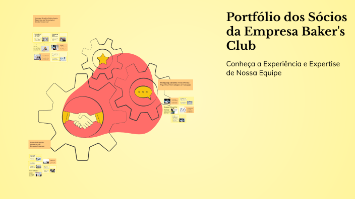 Portfólio dos Sócios da Empresa Baker's Club by Pedro Souto on Prezi