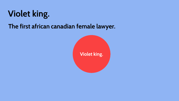 Violet King. by Rory Melanson on Prezi