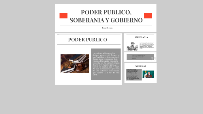 Poder Publico, Soberano y Gobierno by eduardo Luna Ontiveros on Prezi