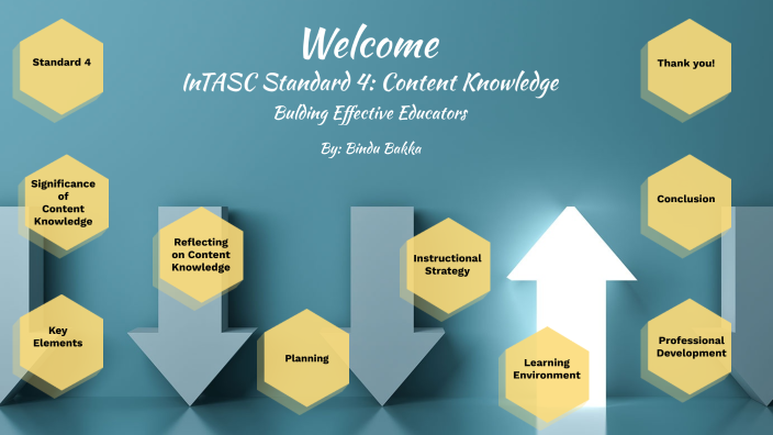 InTASC Standard 4: Content Knowledge by Bindu B on Prezi