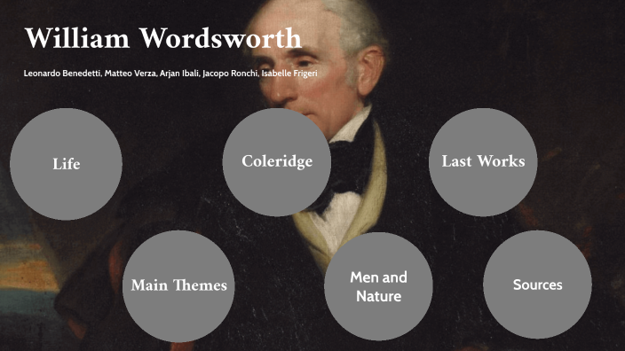 William Wordsworth by Giampaolo Sasso on Prezi