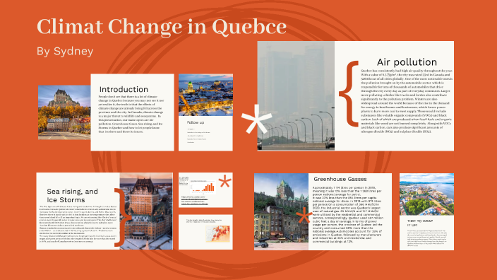 Climate change in Quebce by Sydney Brown on Prezi