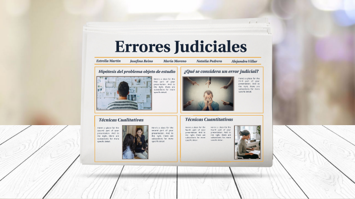 ERRORES JUDICIALES by Alejandra Villar Blanco on Prezi