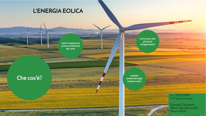 Energia del vento by Maria Gerarda Iacullo on Prezi