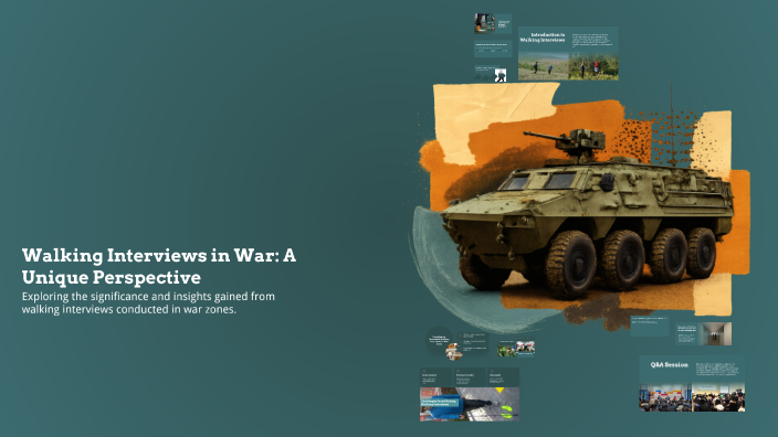 Walking Interviews in War: A Unique Perspective by Michelle Corallo on ...