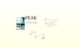 Peak by Roland Smith by Taylor Dillon on Prezi
