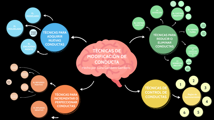 TÉCNICAS DE MODIFICACIÓN DE CONDUCTA by Luna Gambero on Prezi