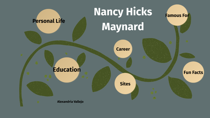 Nancy Hicks Maynard by Alexandria Vallejo on Prezi