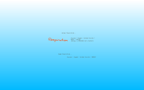 Respiration by Rene van Kessel on Prezi