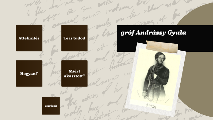 gróf Andrássy Gyula by Máté Deák on Prezi