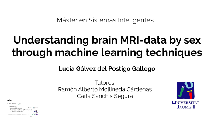 Understanding Brain Mri Data By Sex Through Machine Learning Techniques