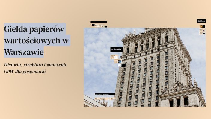 Giełda papierów wartościowych w Warszawie by Maja Piotrowska on Prezi