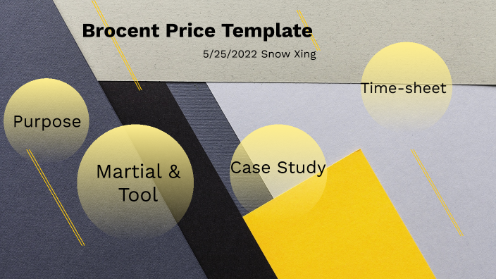 Brocent Price Tenplate by Snow Xing on Prezi