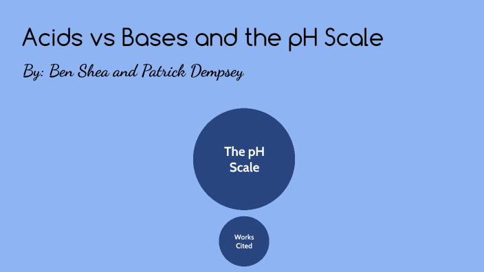 Acids vs Bases and the pH by Patrick Dempsey on Prezi