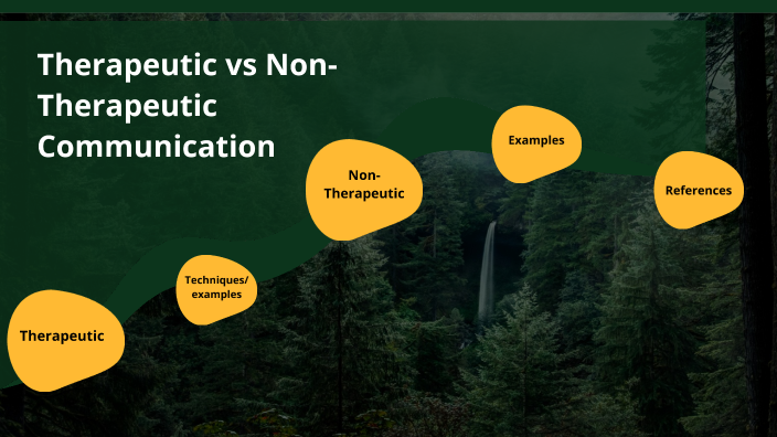 Therapeutic vs Non-Therapeutic by Aneisa Boehler on Prezi