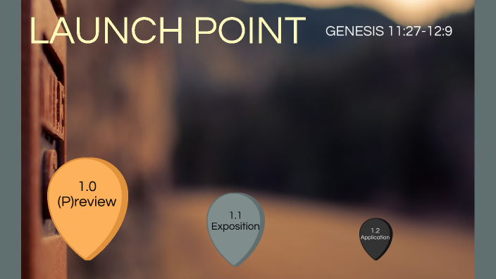 LAUNCH POINT by Timothy Sprankle on Prezi