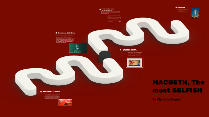 MACBETH, The most SELFISH by charlotte bonnell on Prezi