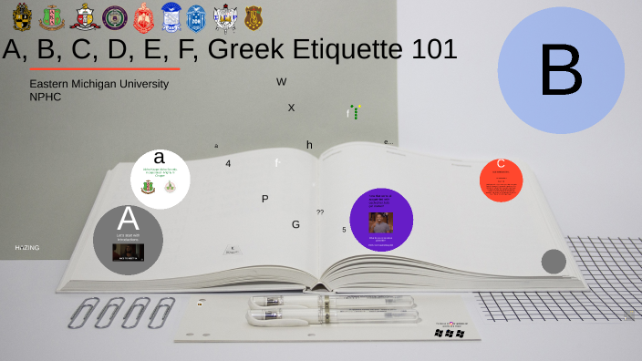 A, B, C, D, E, F, Greek ETIQUETTE by Via Brobbey on Prezi