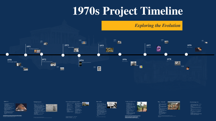 1970s Project Timeline by Austin Stein on Prezi