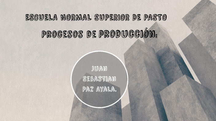 procesos de producción by JUAN SEBASTIAN PAZ AYALA on Prezi