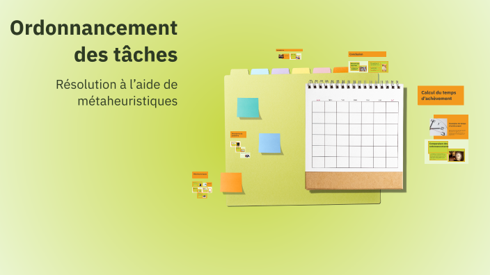 Ordonnancement des tâches by Oussema Hajabdallah on Prezi