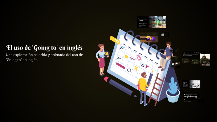 El uso de 'Going to' en inglés by megan flores on Prezi