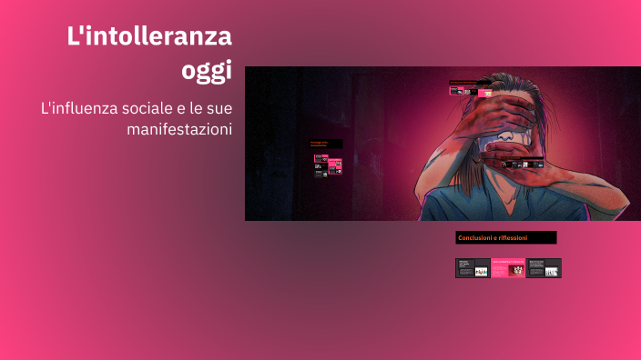 L'intolleranza oggi by piera cutrona on Prezi