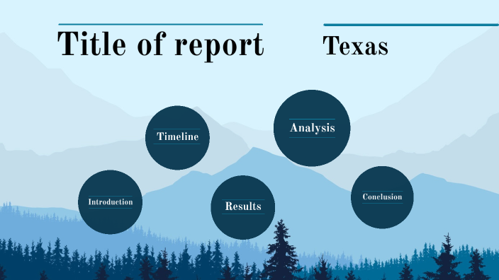 Texas State Report by David Albanese on Prezi