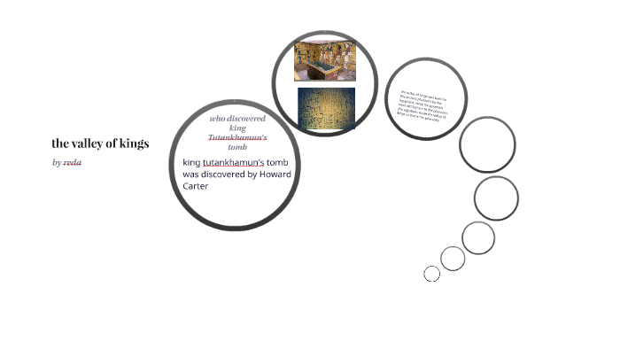 the valley of kings by reda baig