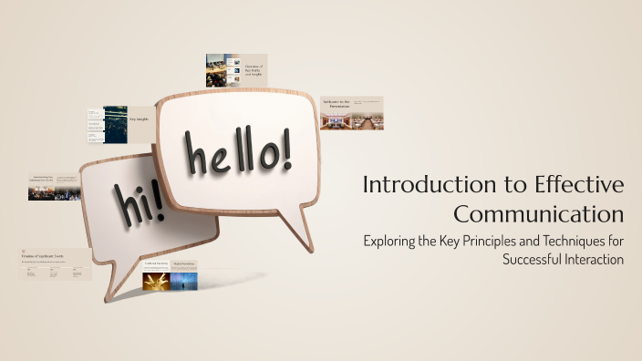 Introduction to Effective Communication by Nicholas Taschereau on Prezi
