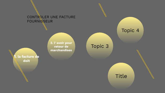 LE CONTROLE DES FACTURES RECUES by leila elhah on Prezi