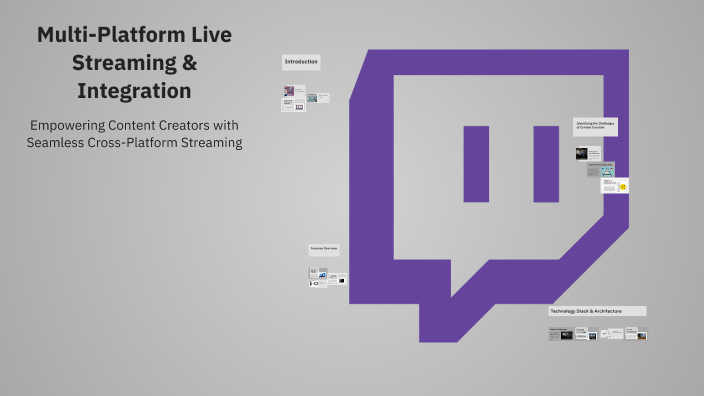 Multi-Platform Live Streaming & Integration by anuj kumar on Prezi