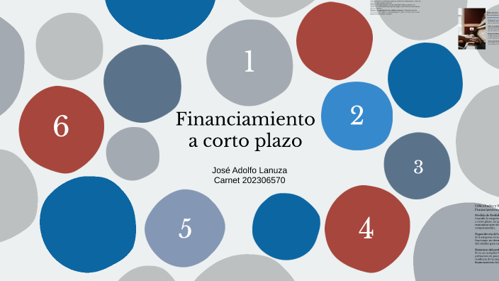 Financiamiento a corto plazo by Jose Lanuza on Prezi