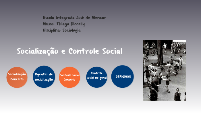 SOCIALIZAÇÃO E CONTROLE SOCIAL by Sabrina Rocha on Prezi