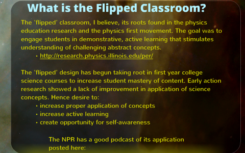 The 'flipped' classroom integration using Marzano's high yield ...