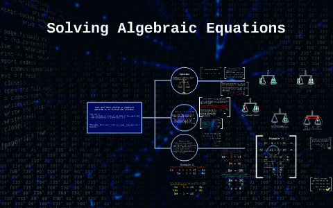 Solving Algebraic Equations by Caroline Chaneski on Prezi