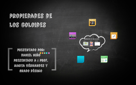propiedades de los coloides by Daniel Niño on Prezi