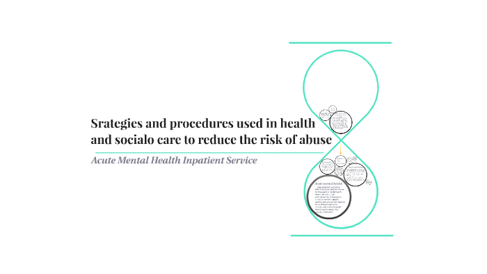 Strategies and Procedures Aimed to reduce risk of abuse by Steven ...