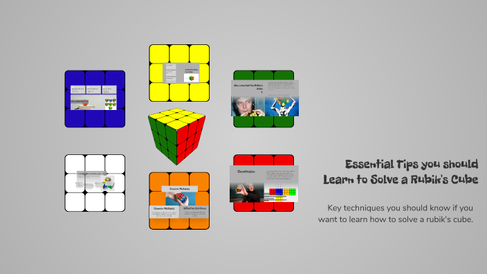 Essential Tips for Solving a Rubik's Cube by Genesis Flores on Prezi