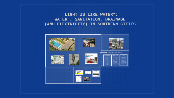 LIGHT IS LIKE WATER: by on Prezi