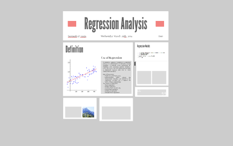 Regression Analysis by Amin Vafa on Prezi