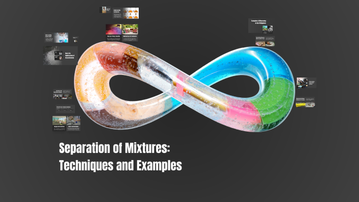 Separation of Mixtures: Techniques and Examples by Rain Manansala on Prezi