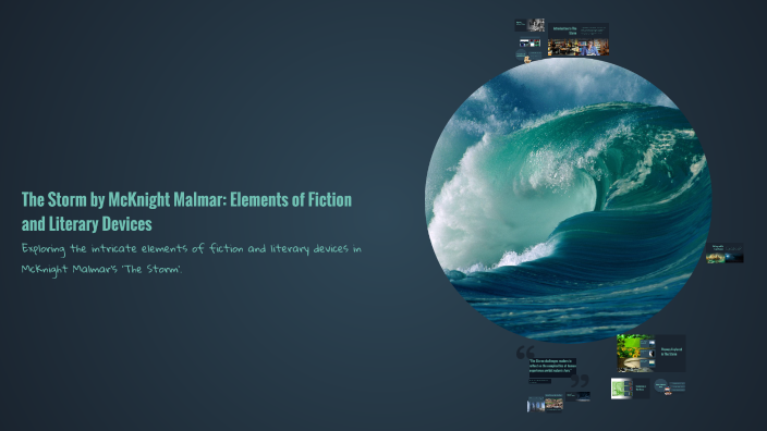 The Storm by McKnight Malmar: Elements of Fiction and Literary Devices ...