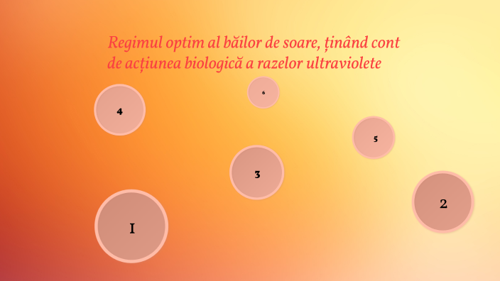 Regimul optim al băilor de soare, ținând cont de acțiunea biologica a razelor ultraviolete by ...