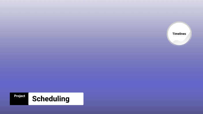 4. Scheduling & Dependencies by myCiti Phase 2a on Prezi